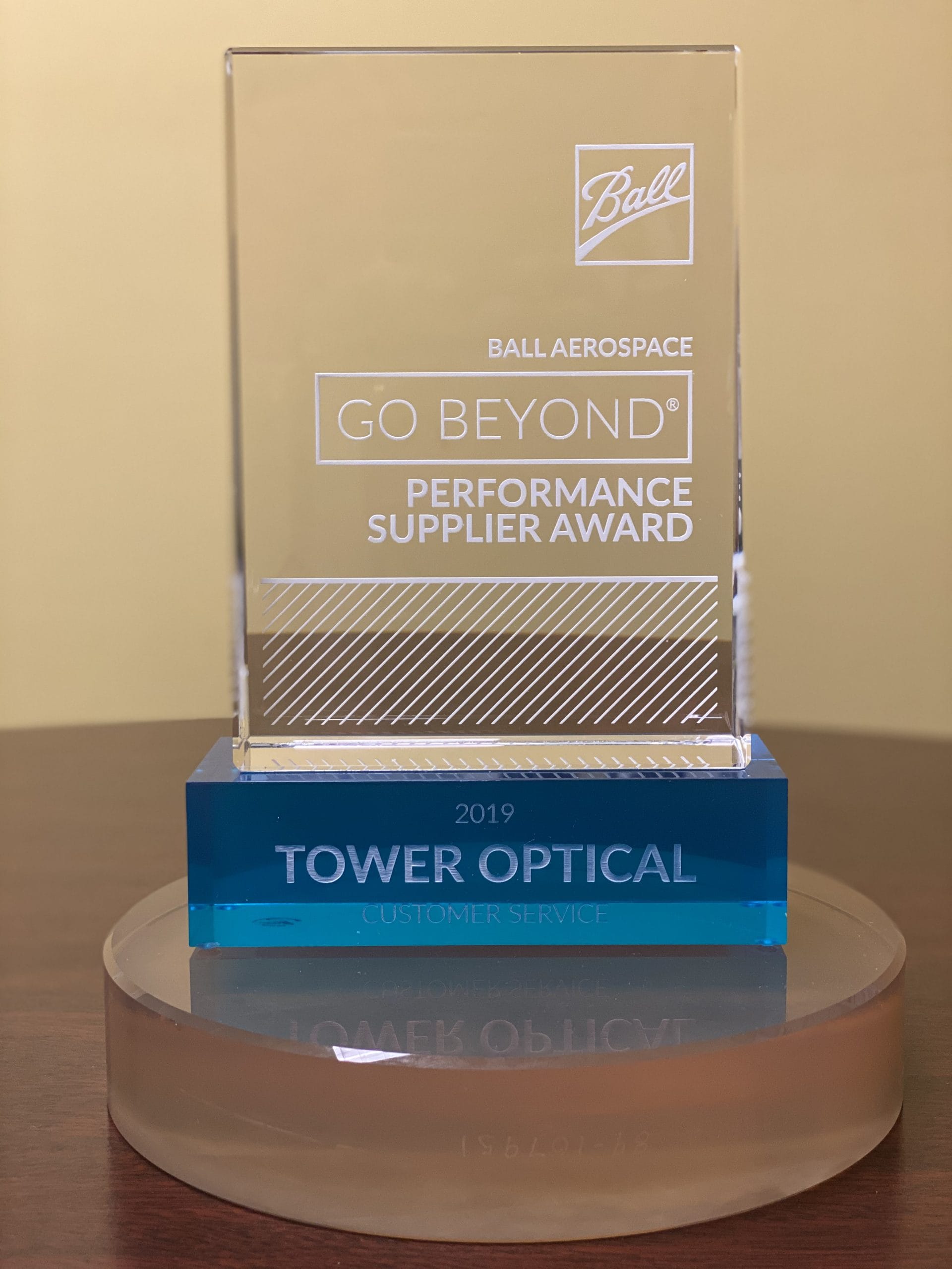 Tower Optical Coporation hardwares reaches the Space”. - Tower Optical ...